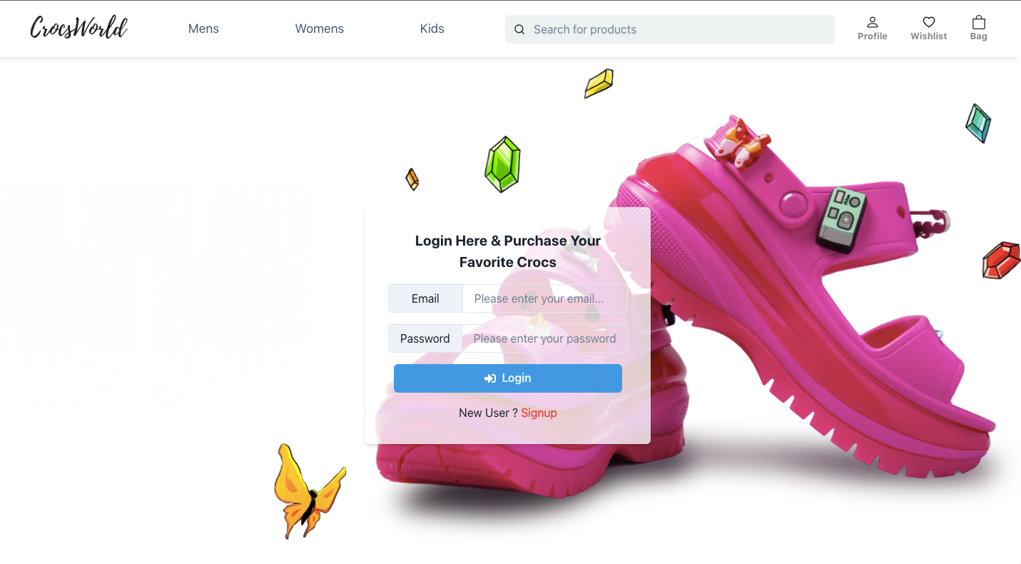 GitHub - Nandha2403/CrocsWorld: CrocsWorld is a clone of Crocs which is a global footwear brand ...