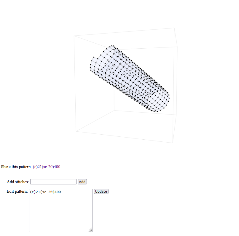 GitHub - timhutton/crochet-simulator: Predicting the 3D shape from a crochet pattern.
