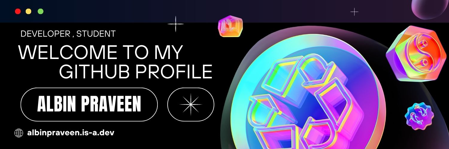 ALBINPRAVEEN (ALBIN PRAVEEN) · GitHub