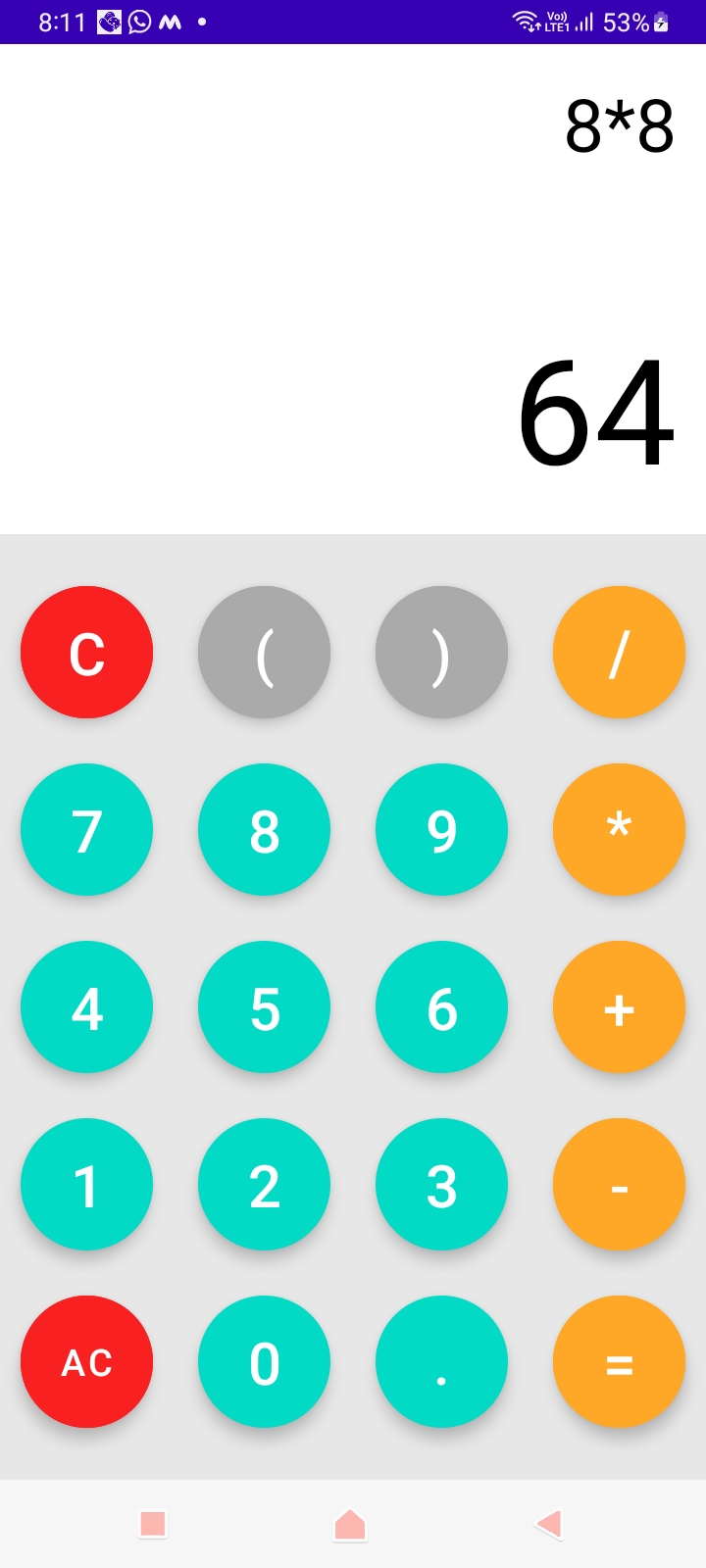 GitHub - Rohit-Varshney001/SimpleCalculatorApp: It is an simple Calculator Android Application ...